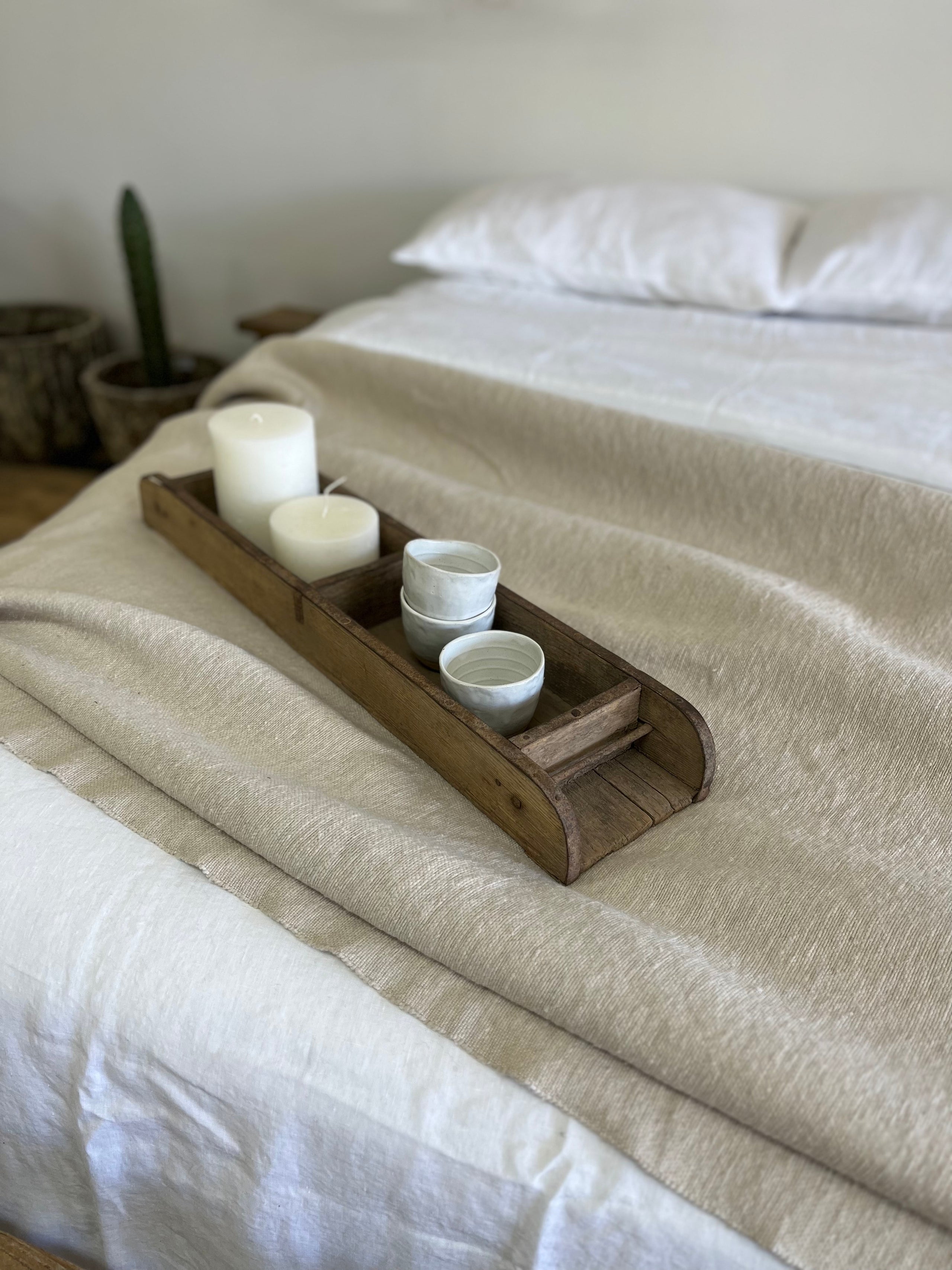 Antique Chinese brick-mould/caddy | OCEAN + STONE